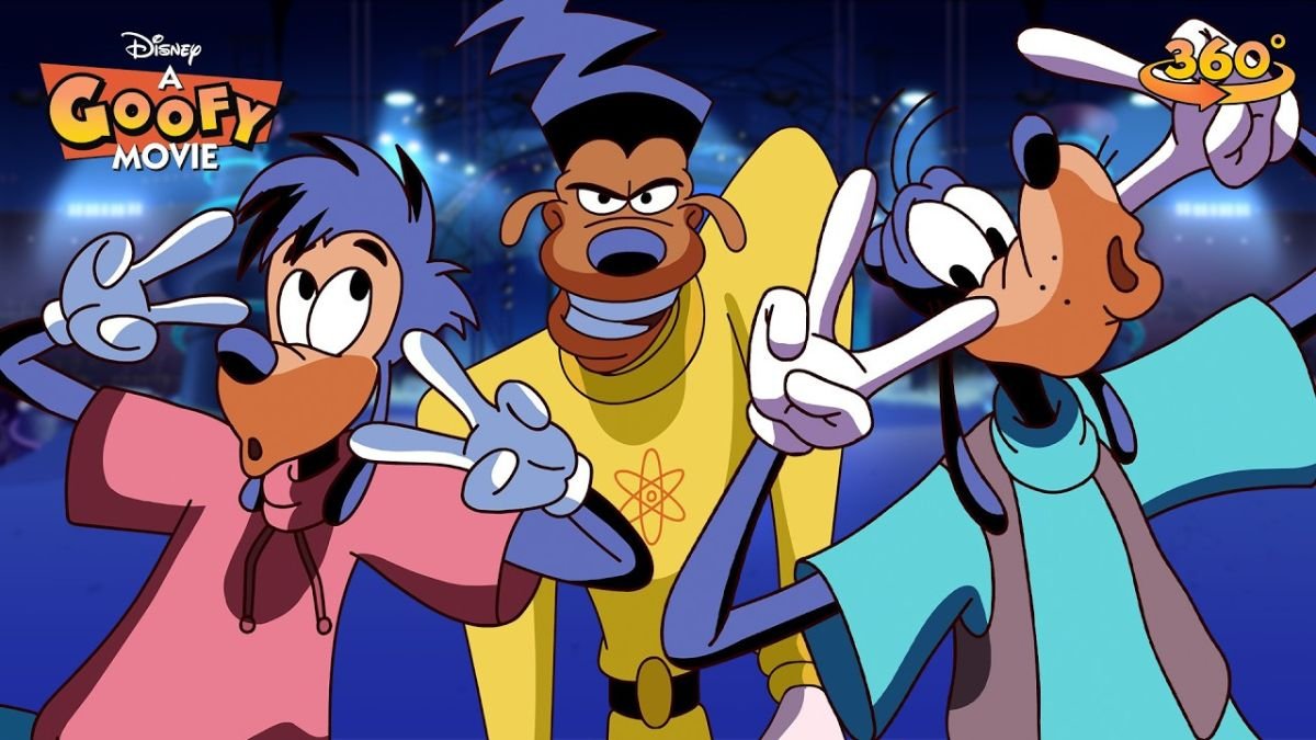 Disney revive el concierto de "Powerline" en 360° de "Goofy: La Película"